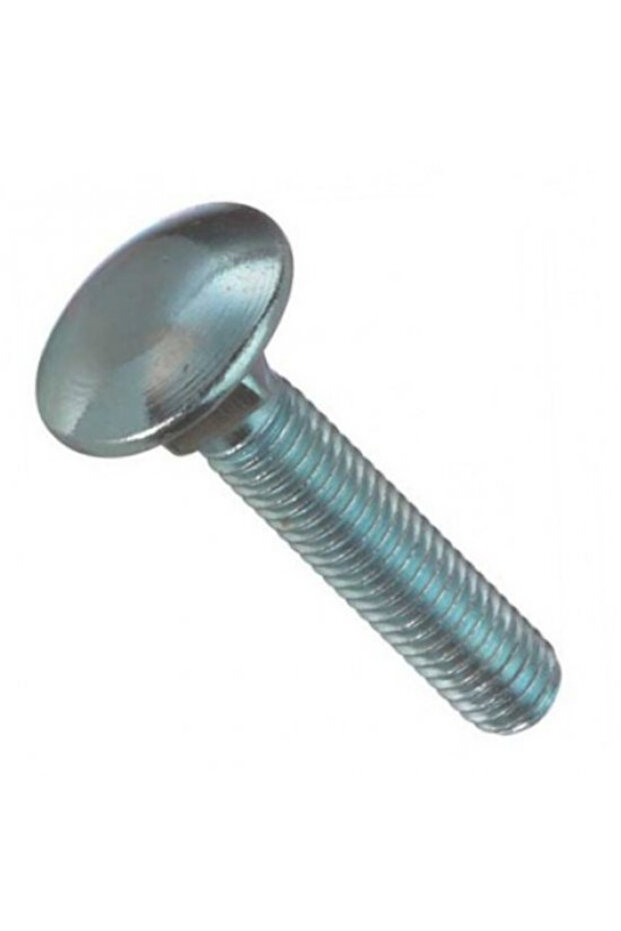 Norm Yuvarlak Başlı Kasa Cıvatası Galvanizli (DIN 603) (KİLOGRAM) Boy ...