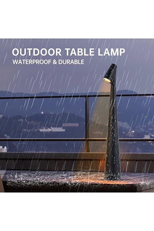 VALUE Stylish LED table lamp without wires with touch sensor ...