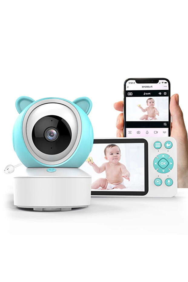 Choice US Plug Baby Monitor Tuya Smart WiFi Baby Cry Sound Detection ...