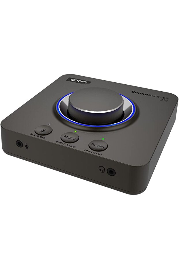 Creative Sound Blaster X4 Hi-Res 24bit/192kHz External USB DAC & Amp ...