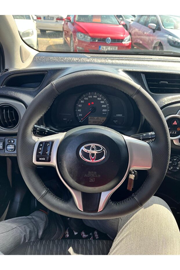 detaydireksiyon DİREKSİYON KILIFI SİYAH TOYOTA YARİSS 2015 NOKTALI SPOR ...