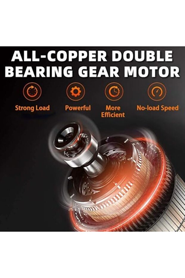 DEFAONS Cordless Drill Machine Tool Kit with Dual Battery, Charger ...