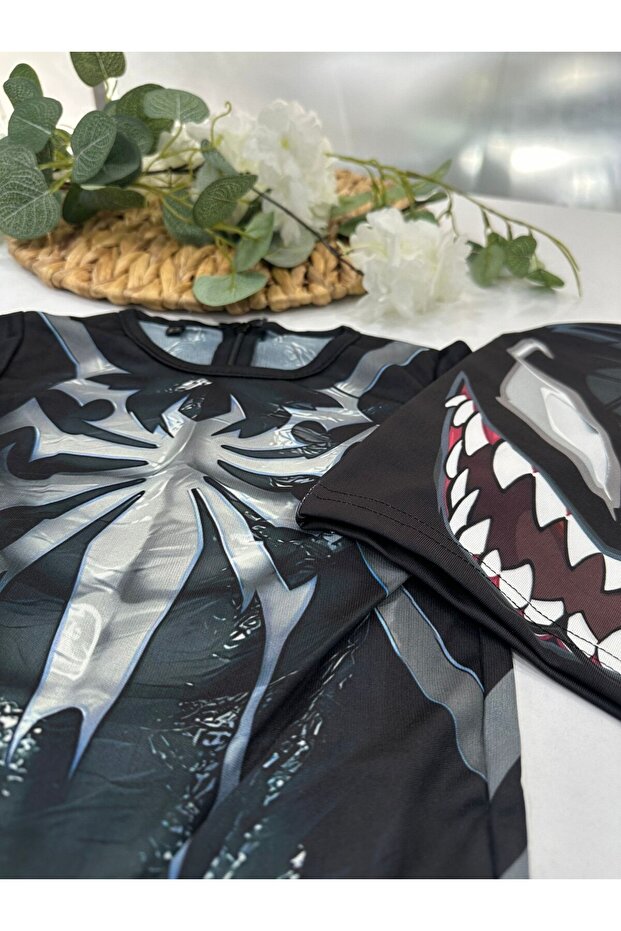 chibuumbabykids Black Venom Children's Costume, Fun and Comfortable ...