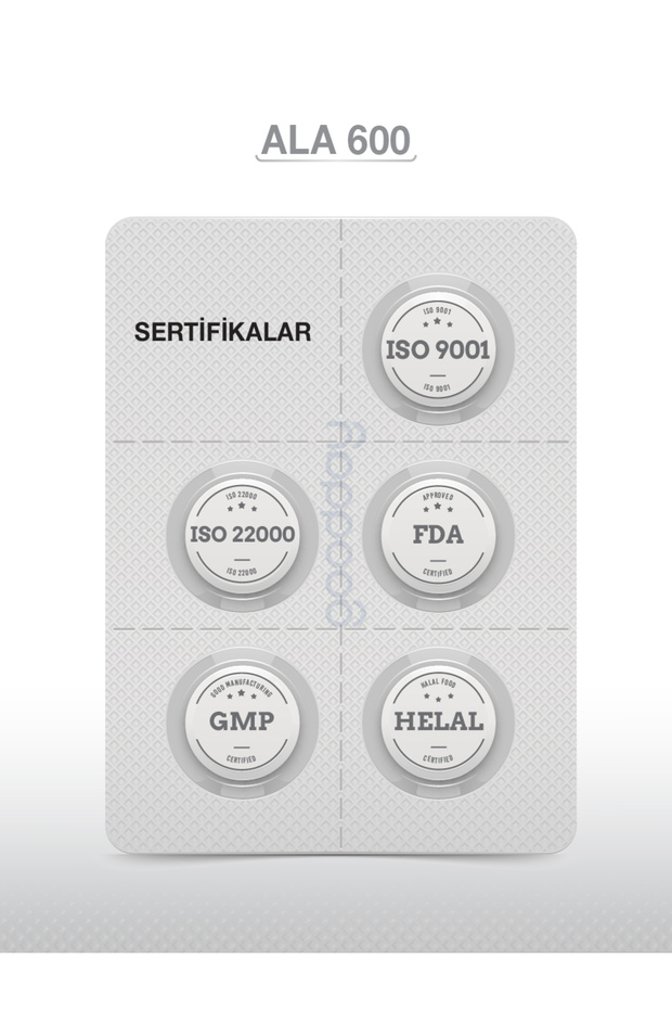 goodday Ala 600 Alfa Lipoik Asit 60 Kapsül Dr Caps Bitkisel Besin ...