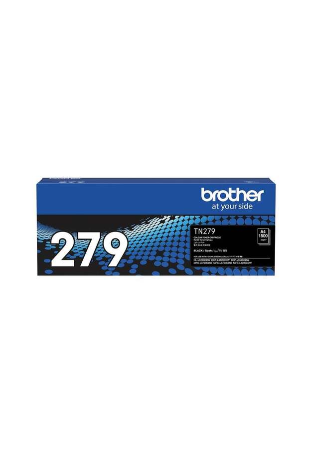 Brother Tn-279Bk Black Siyah Toner Hl-L3280Cdw Dcp-L3520-3560 Mfc-L3720 ...