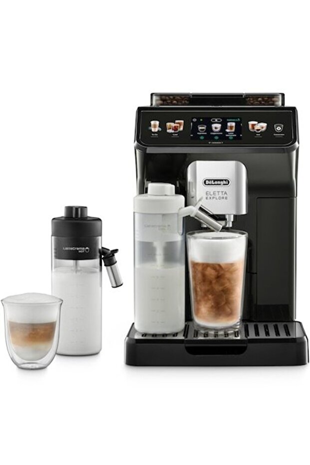 Delonghi Coffee machine Eletta Explore ECAM450.65.G, 1450W,19bar,1.8l ...