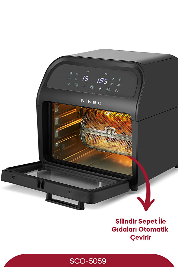 Sinbo SCO-5059 15 lt Airfryer Fırın - Fiyatı, Yorumları