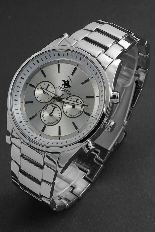 G-Sport POLO Steel Cord Men's Wristwatch- Trendyol