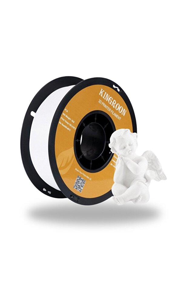 KINGROON Beyaz PA6 Nylon Filament 1.75 mm 1000gr - Fiyatı, Yorumları
