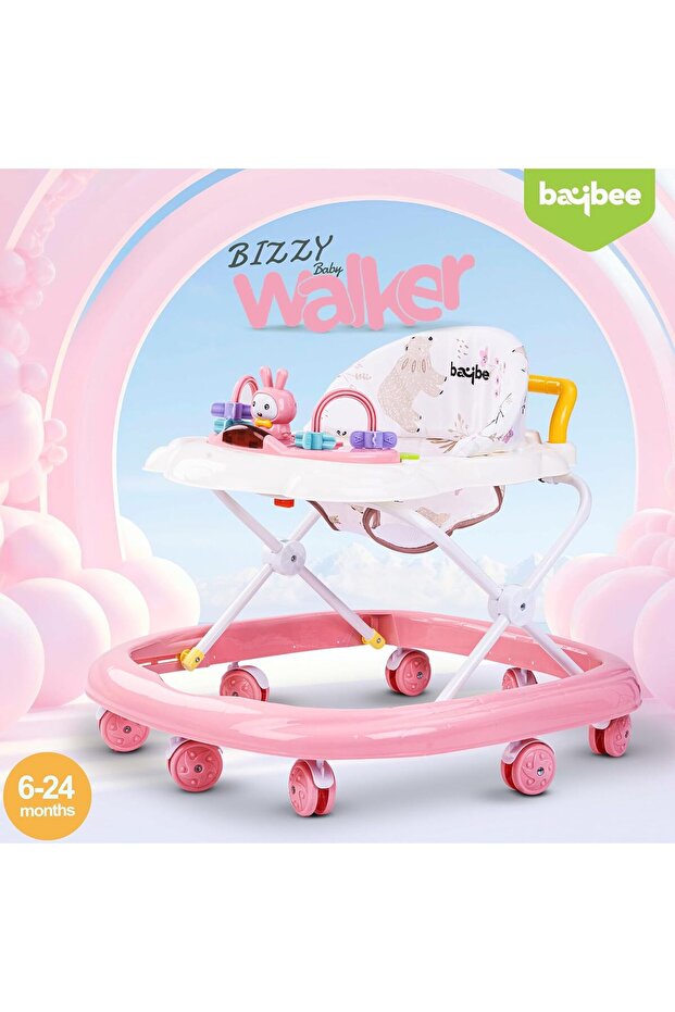 BAYBEE Zato Baby Walker for Kids, Foldable Kids Walker with 3 Position ...