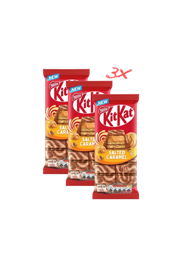 Nestle Kit Kat salted caramel 99g (3 ADET) - Fiyatı, Yorumları