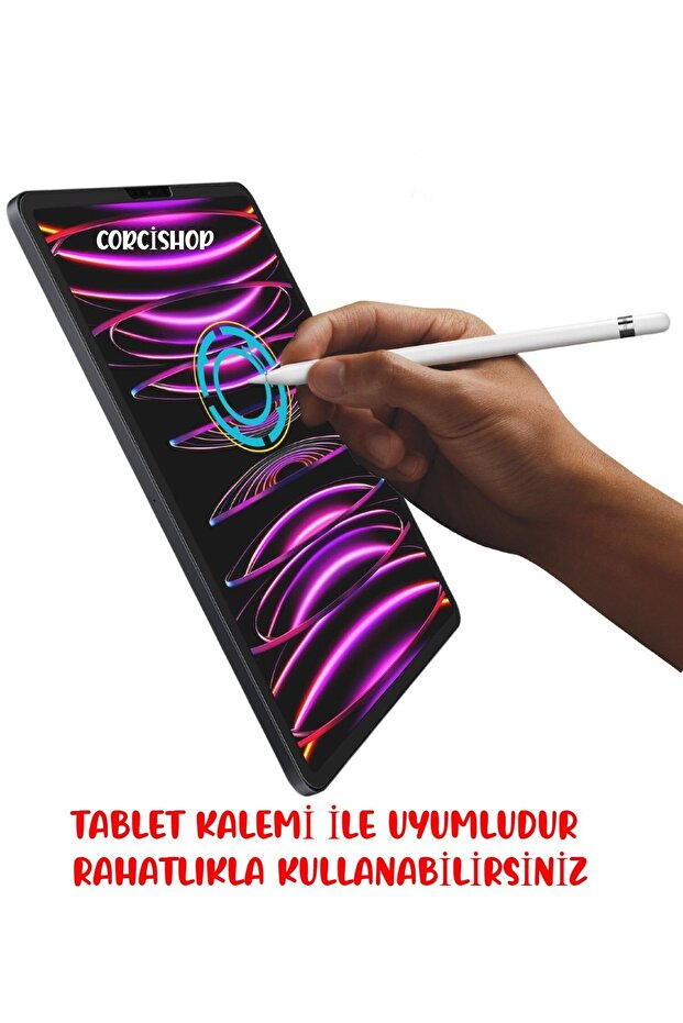 corcishop Samsung Galaxy Tab S10 Lite SM-X400 10.9 İnç Uyumlu Kırılmaz ...