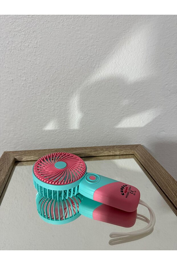 KUEM Şarjlı Masa Ve El Fan Taşınabilir Şarjlı Edilebilir Mini El Fan ...