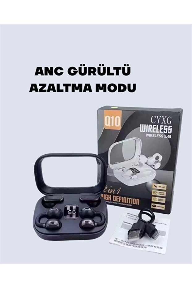 UCUZTEKNO Q10 Bluetooth Kulaklık – Hafif, Şık Tasarım, Güçlü Pil ve Net ...