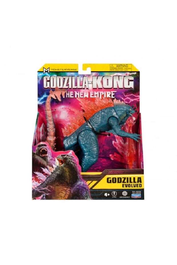 GODZILLA Evolved Articulated Figure with Heat Beam 15 cm x Kong, The ...
