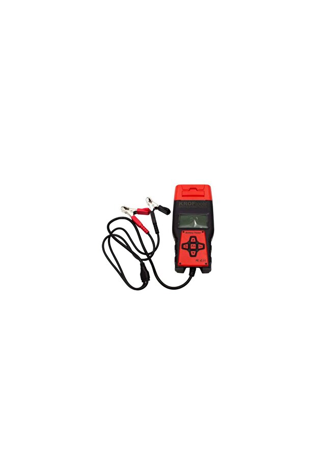 KROFTOOLS ΨΗΦΙΑΚΟΣ ΕΛΕΓΚΤΗΣ ΜΕ ΕΚΤΥΠΩΤΗ ΓΙΑ ΜΠΑΤΑΡΙΑ ΑΥΤΟΚΙΝΗΤΟΥ- Trendyol