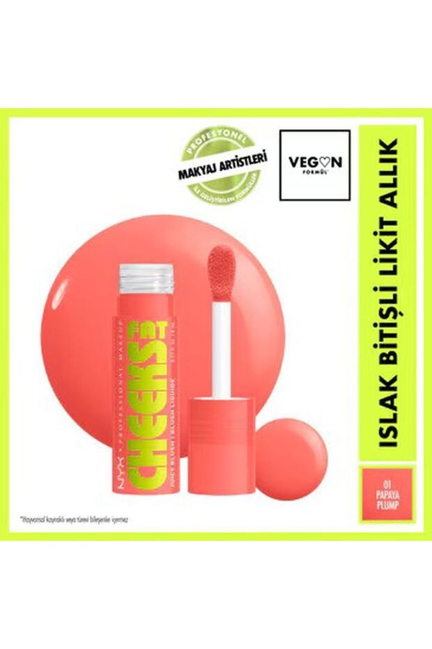 NYX Fat Cheeks Likit Allık Papaya Plump 01 - Fiyatı, Yorumları