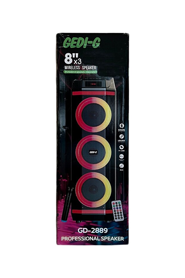 Blic GD-2889 Karaoke Box Kablosuz Bluetooth Hoparlör - Speaker - Fiyatı ...