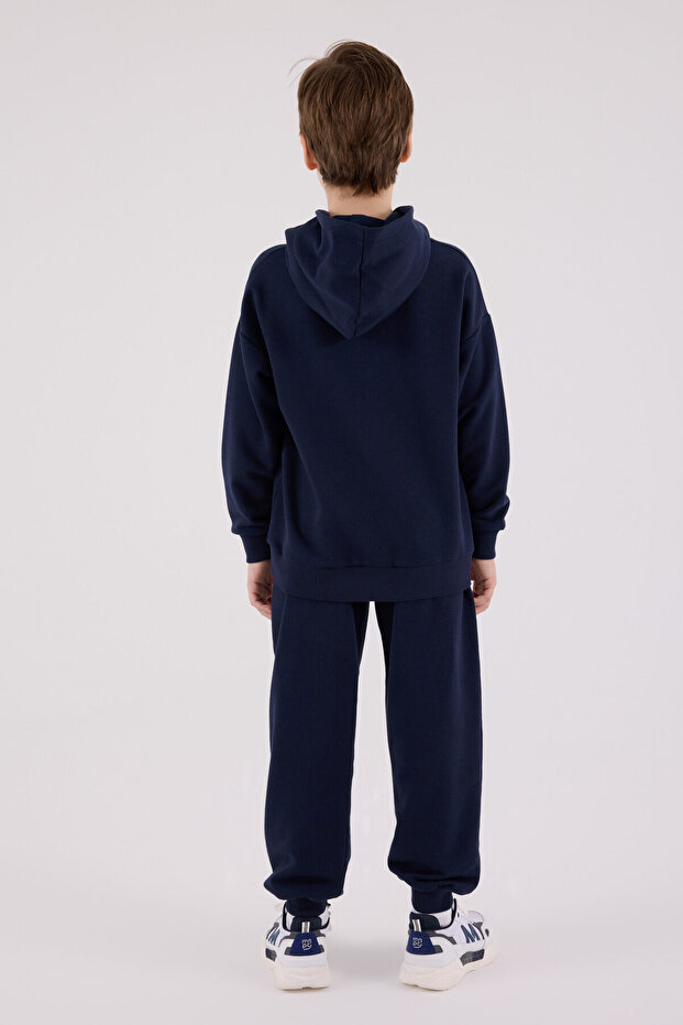 Rolypoly Boy's Navy Blue Tracksuit Set- Trendyol