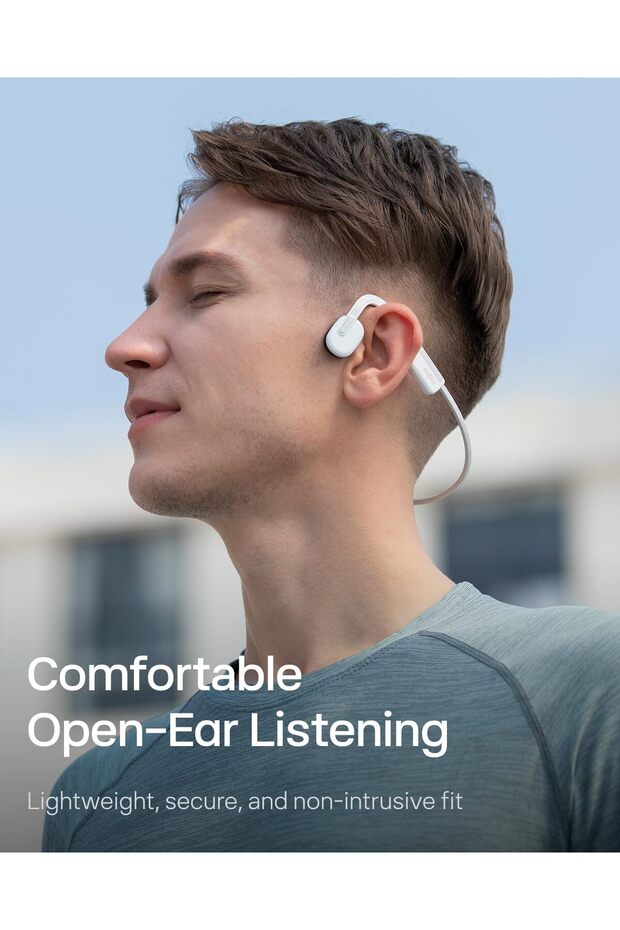 Shokz OpenMove Wireless Headphones, Bluetooth Bone Conduction Sports ...