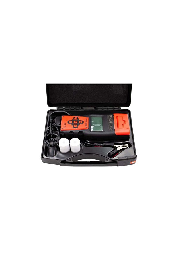 KROFTOOLS ΨΗΦΙΑΚΟΣ ΕΛΕΓΚΤΗΣ ΜΕ ΕΚΤΥΠΩΤΗ ΓΙΑ ΜΠΑΤΑΡΙΑ ΑΥΤΟΚΙΝΗΤΟΥ- Trendyol