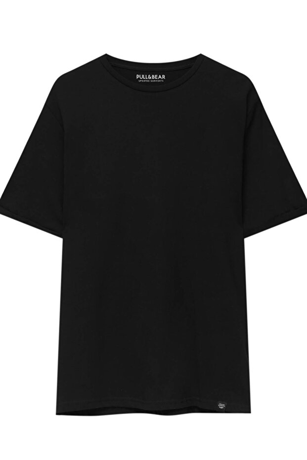 Pull & Bear Basic muscle fit T-shirt- Trendyol