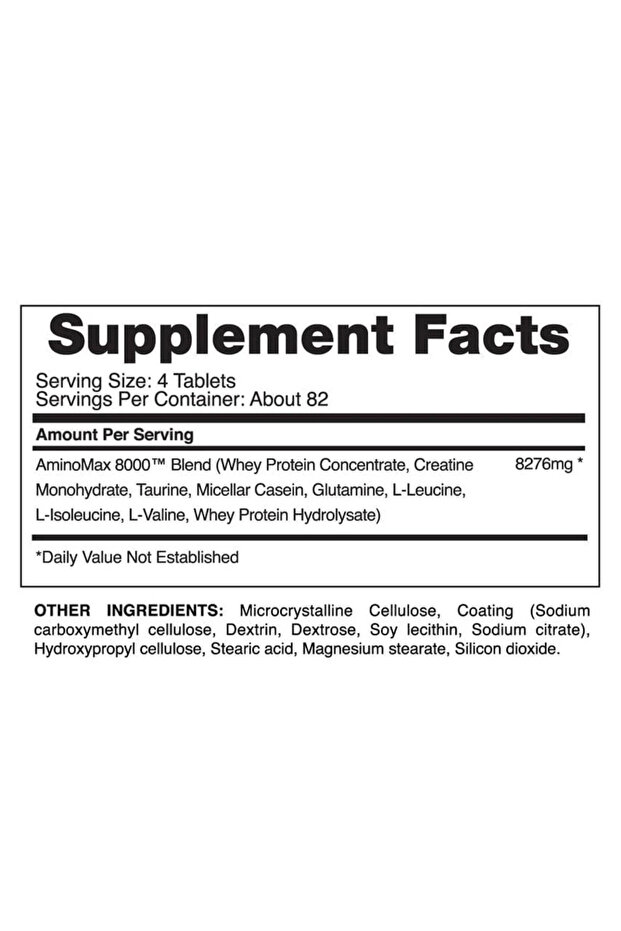 Gaspari Nutrition Amino Max 8000 325 Tablet - Fiyatı, Yorumları