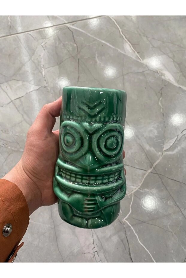ARVALE Ειδικής σχεδίασης 550 ml Βάζο και Κύπελλο Ποτών Tiki για κοκτέιλ ...