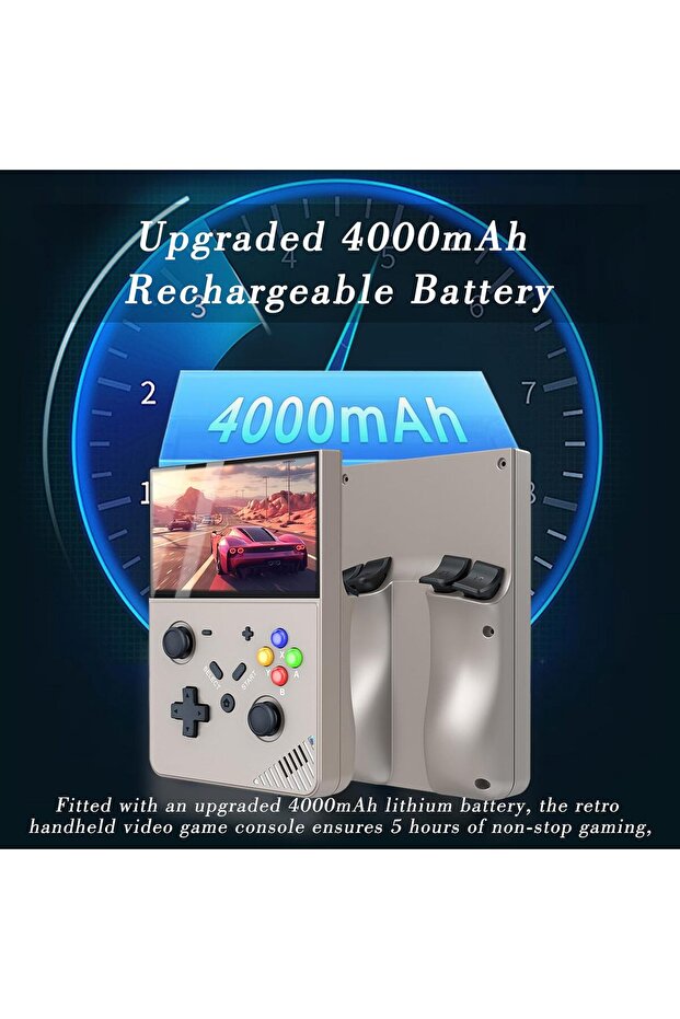 Hepta Collection SAMIQU R43 Pro El Oyun Konsolu 4.3 "IPS Ekran Linux ...