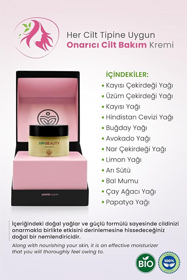 Hepta Collection Apayrı Yaşam APABEAUTY Kırışıklık Onarıcı, Yaşlanma Karşıtı, Nemlendirici ...