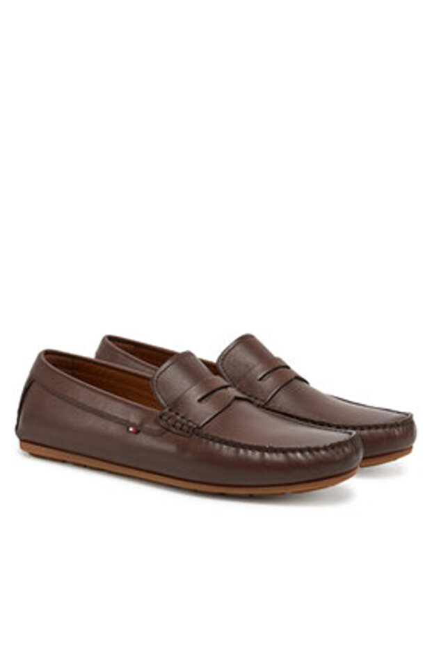 Tommy Hilfiger Men's Moccasins FM0FM04810 Brown- Trendyol