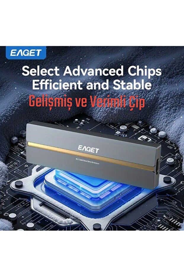 Eaget 20Gbps M.2 Nvme Ssd Kutusu CE Lisanslı 2280/2260/2242/2230/ Gen ...