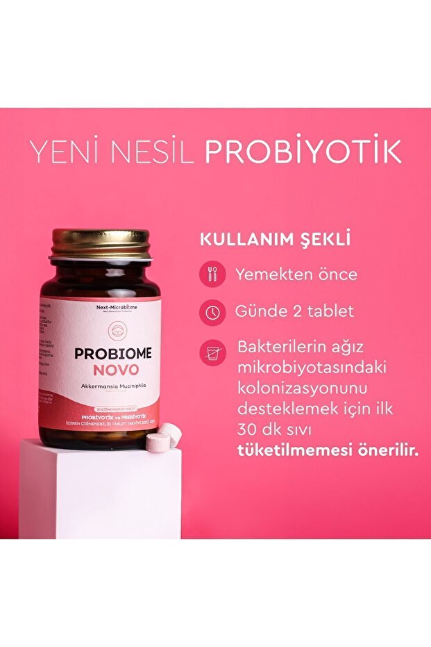 Next Microbiome Probiome-novo Akkermansia Muciniphila Içeren Çiğneme ...