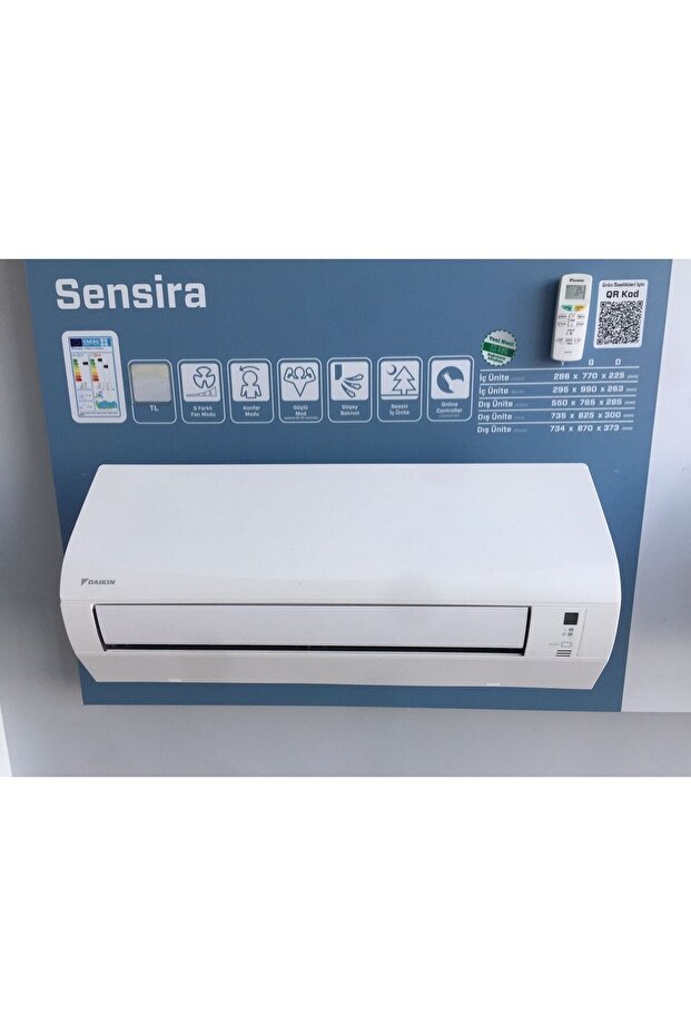 Daikin Yeni 2026 Model Sensira F Serisi 2025 Model 12000 BTU İNVERTER ...