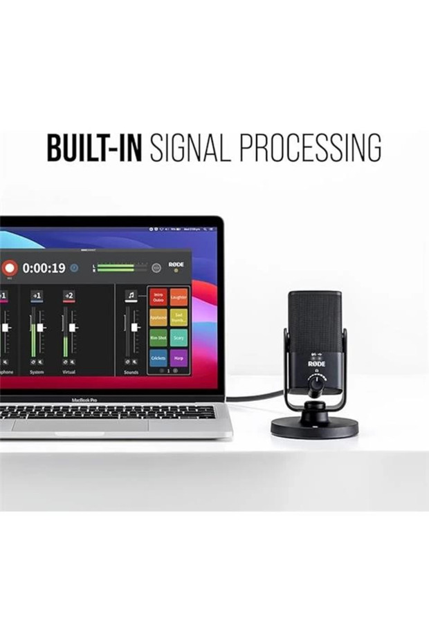 AyrStore RODE NT-USB MINI, Sökülebilir manyetik ayaklı, Dahili Pop ...