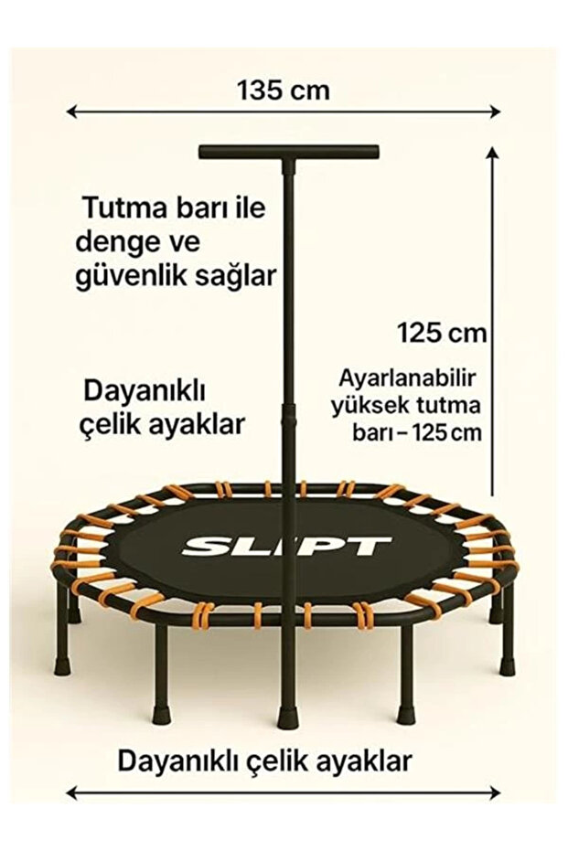 Genel Markalar 135 Cm ''(54 Inç) Tutunmalı Step Trambolin CKS-65 ...