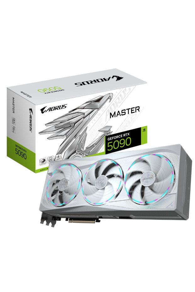 Gigabyte AORUS GeForce RTX 5090 MASTER ICE GV-N5090AORUSM ICE-32GD ...
