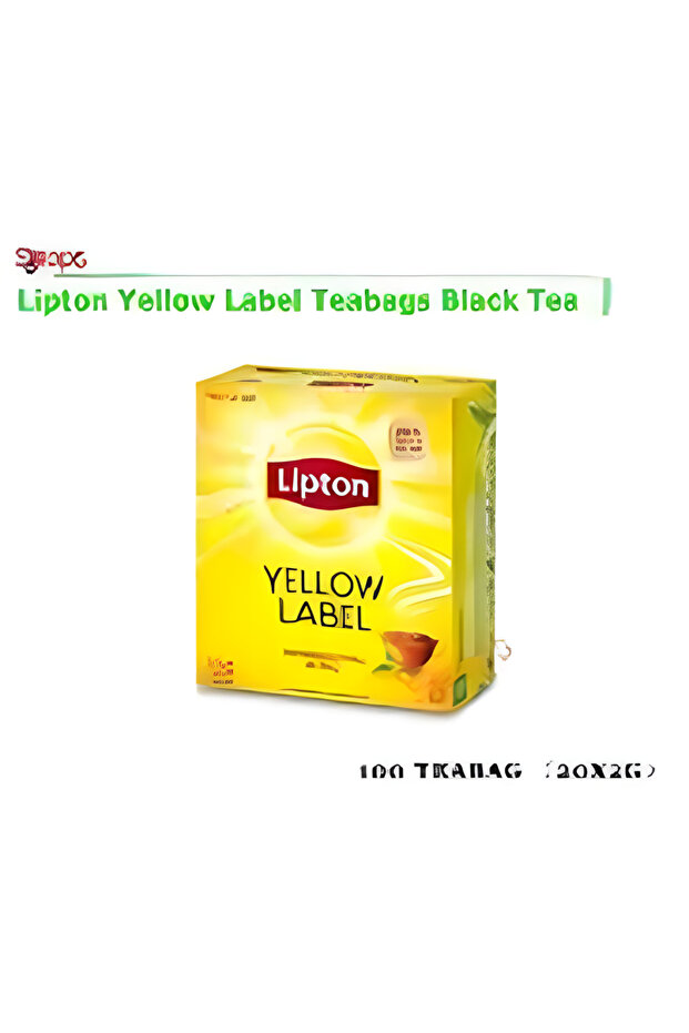 Lipton YELLOW LABEL BLACK TEA BAGS- Trendyol