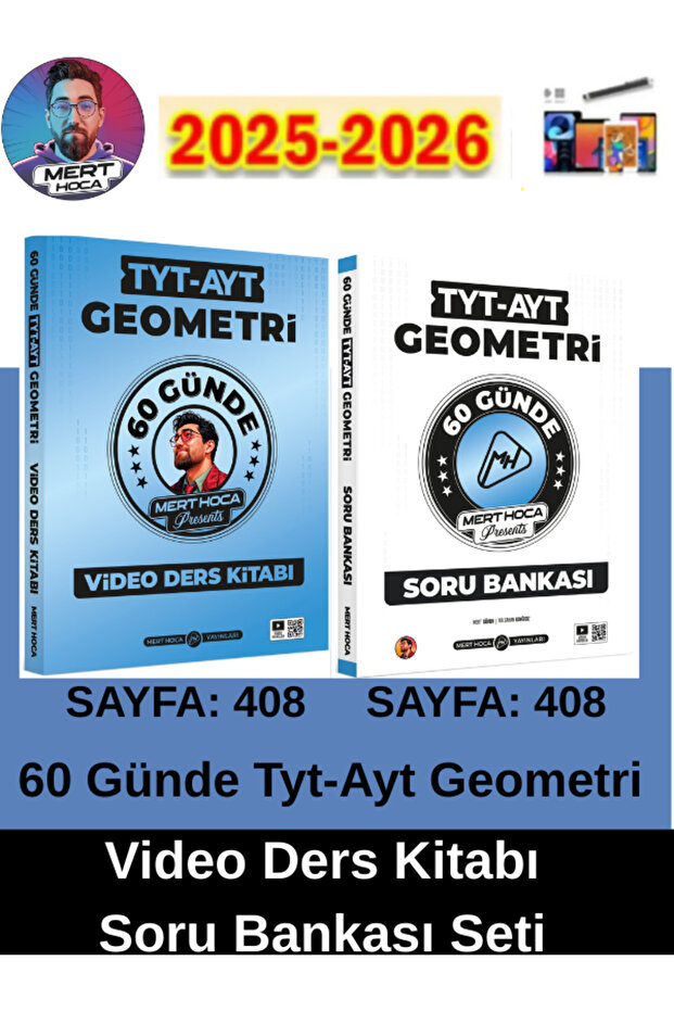 Mert Hoca Yayınları 70 Günde Tyt Mat Soru-Video+90 Günde Ayt Mat Soru ...