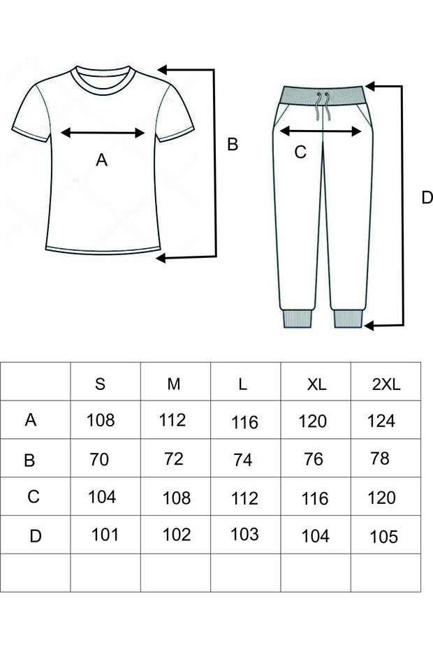 K&S Siyah Kadın Eşofman Takımı – Basic Tişört & Jogger Pantolon Rahat ...