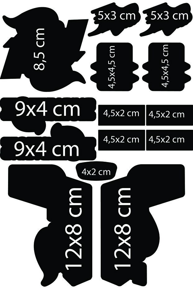 ca kay bu Fox 34 Bisiklet Maşa Sticker Seti – 15 Parça | Fox Racing ...