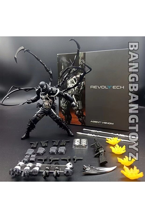 BANDAI with box Agent Venom xVenom Action Figures CT Ver. Kaiyodo ...