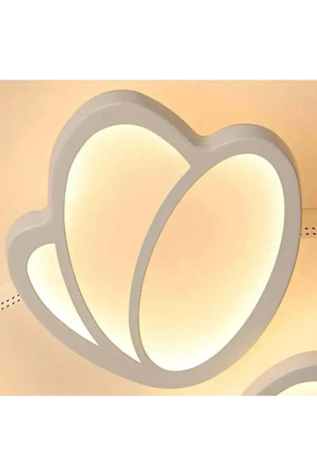 iTin Πολυέλαιος LED με τηλεχειριστήριο TULIP 47W, 3 πέταλα, κρύο/ζεστό ...