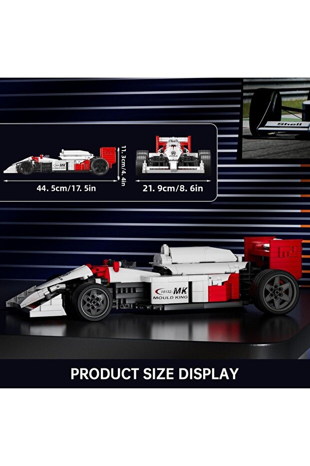 mouldking Mould King 10132 Formula 1 Race Car Building Kit, Mp4-4 F1 ...