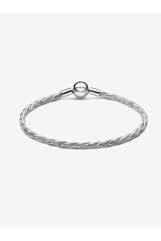 Pandora Round Clasp Twisted Snake Chain Sterling silver - Fiyatı, Yorumları
