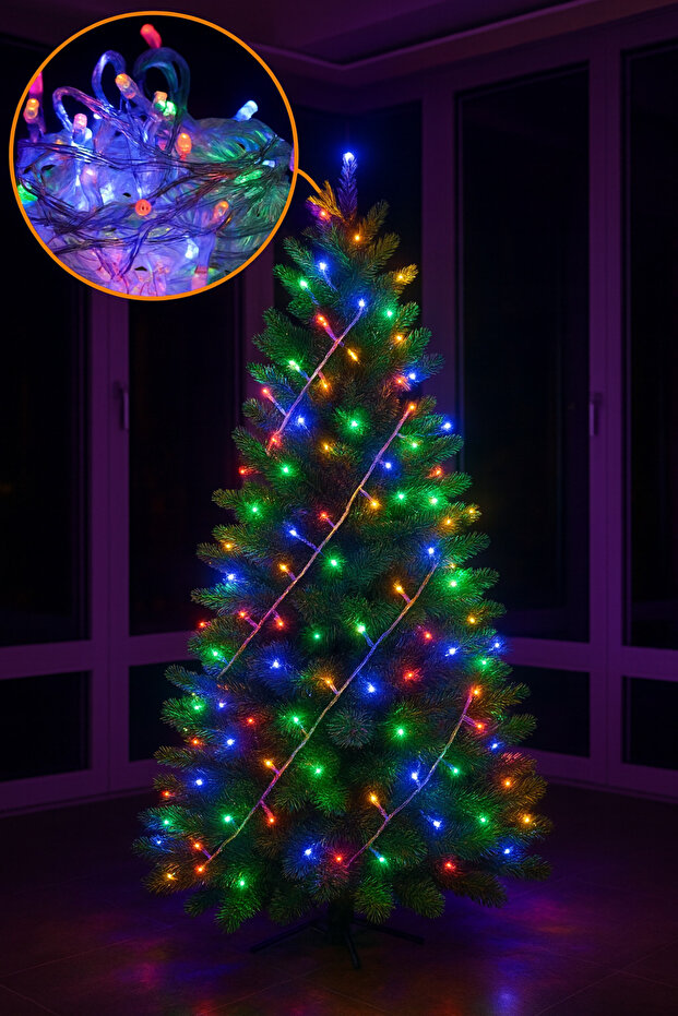 EVİMDM Renkli LED Işık Zinciri – 10 Metre - Fiyatı, Yorumları