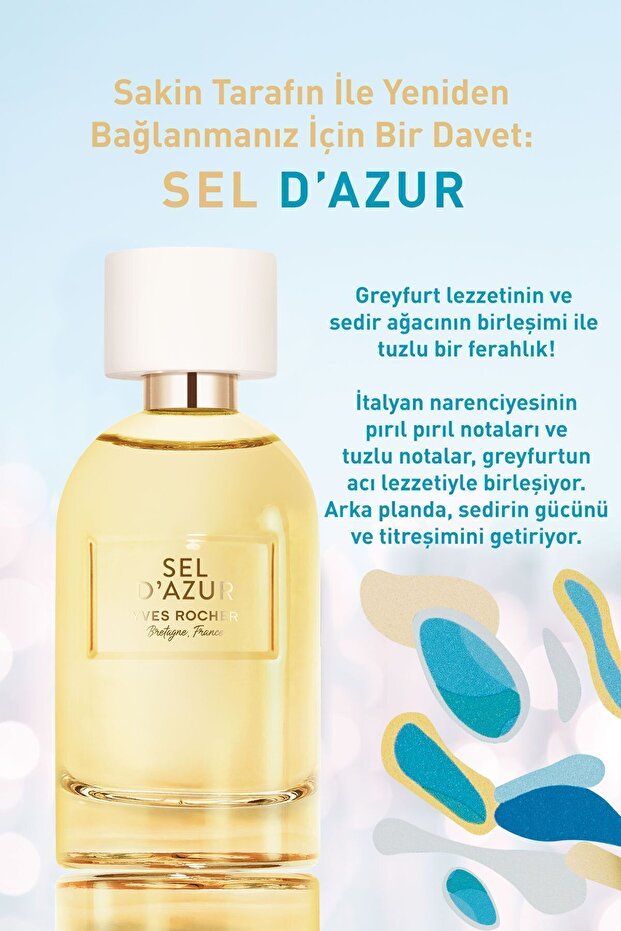 Yves Rocher Sel d'Azur EDP Pleines Natures-100ml - Fiyatı, Yorumları