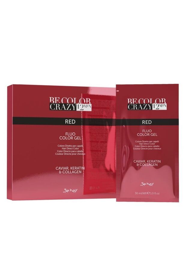 Be Hair Κόκκινη ημιμόνιμη ή άμεση βαφή μαλλιών - Be Color Crazy 12 ...