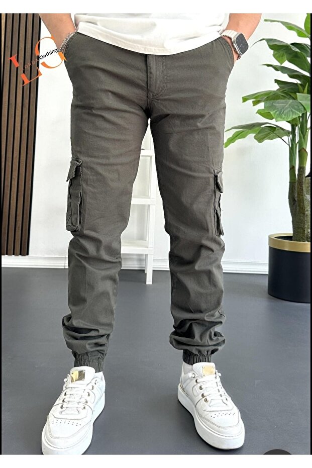 LORDA GİYİM Men's Comando Kargo Pants with Pockets, Zippered ...