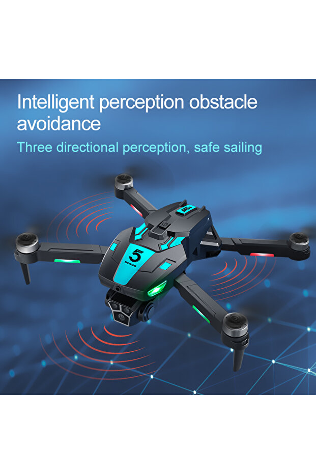 SoundWave M5s Gps Drone Çift Kameralı, 4.5" Ekranlı Kumanda, Fırçasız ...